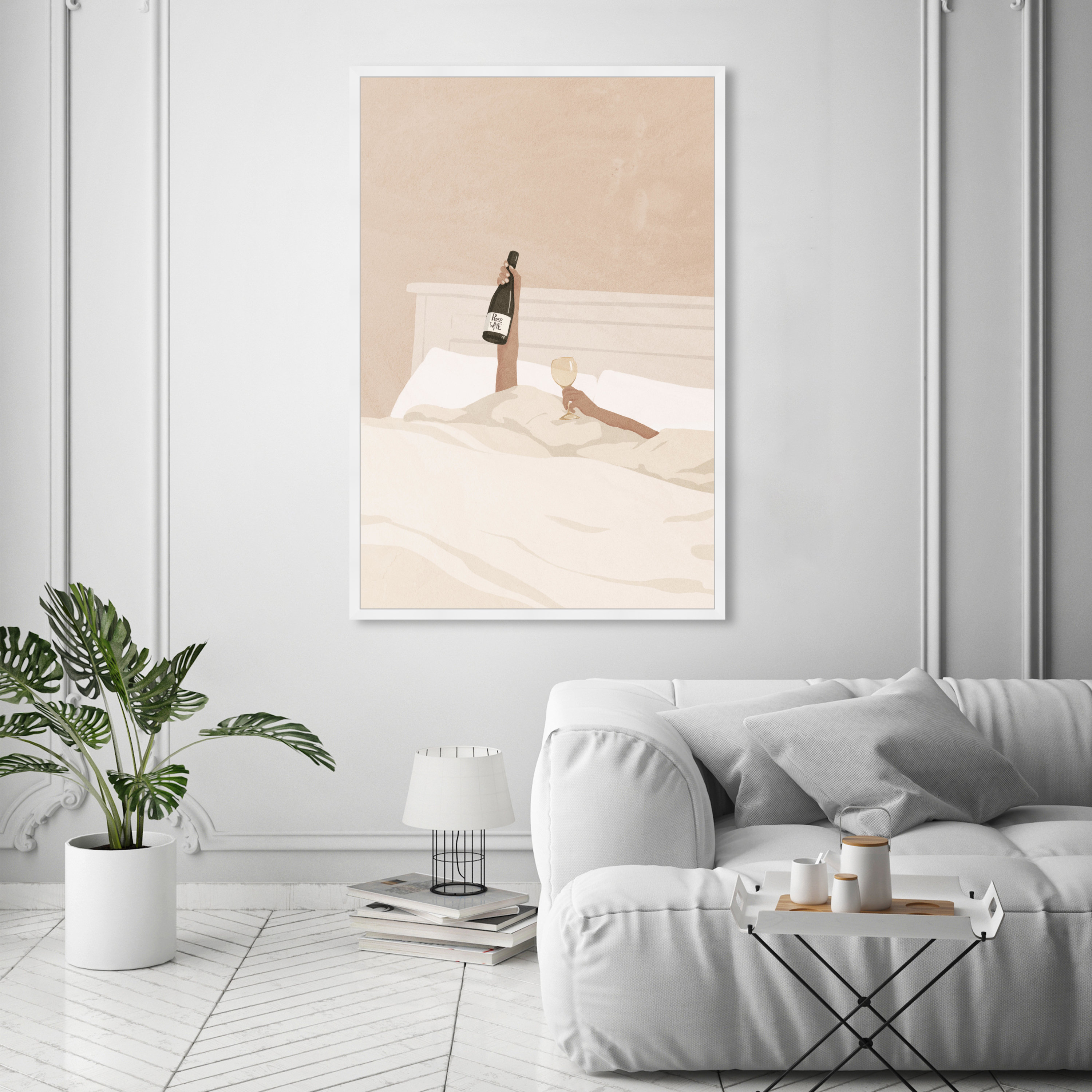 Oliver Gal I Toast For You, Elegant Bedtime Toast " I Toast For You " by Oliver Gal - Wayfair Canada